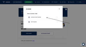 How to Transfer Fund to Your Vested US Account