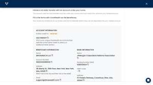 How to Transfer Fund to Your Vested US Account