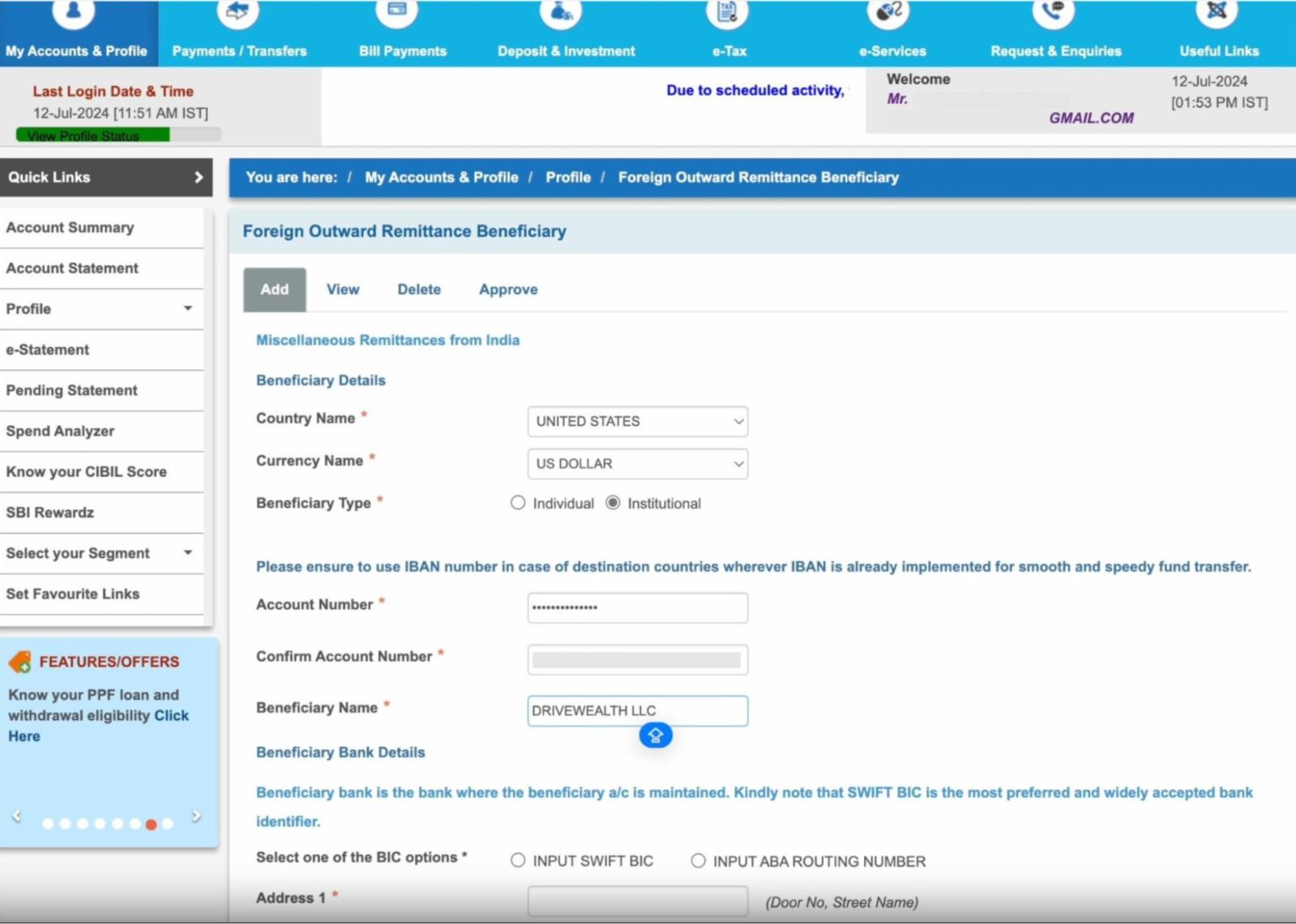 Transfer Funds from SBI to Vested Account: Complete Guide